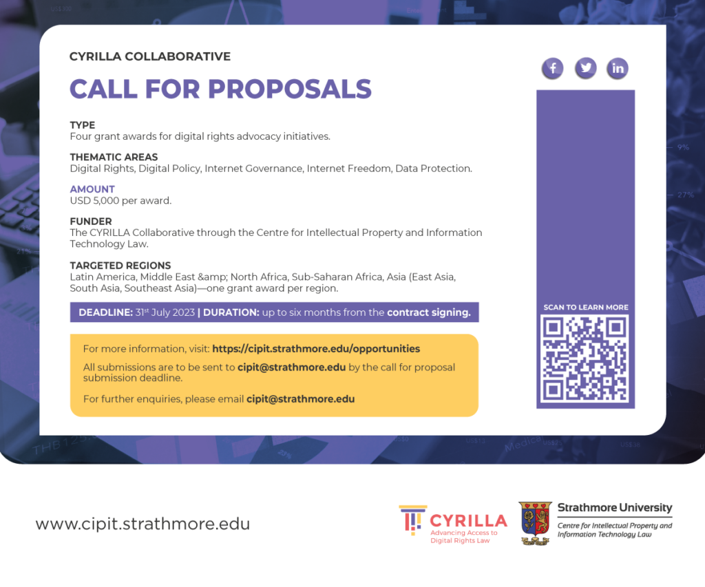 Global Freedom of Expression | Call for Proposals: CYRILLA ...